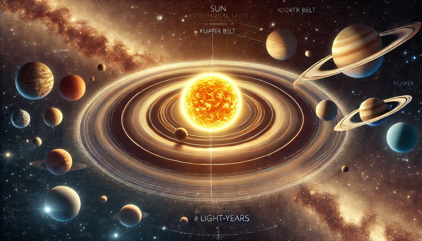 How Big Is Our Solar System in Light-Years? - Yuancheng Lights