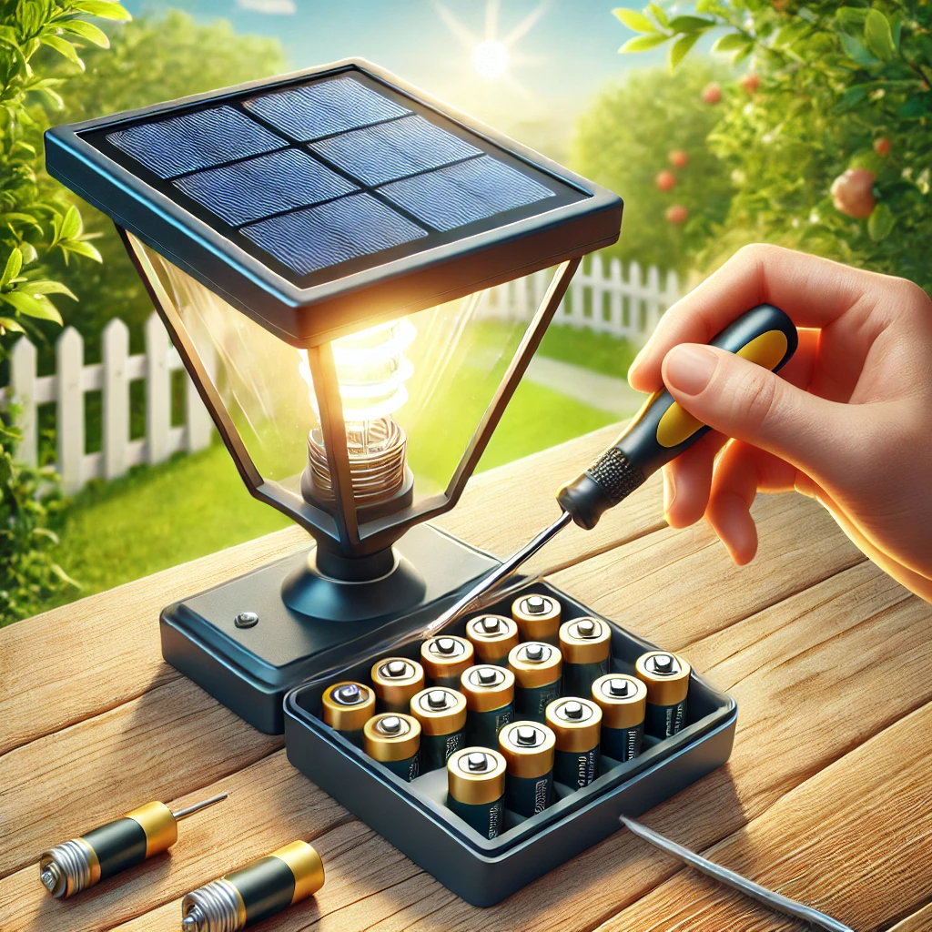 How to Replace Solar Light Batteries: A Step-by-Step Guide - Yuancheng ...