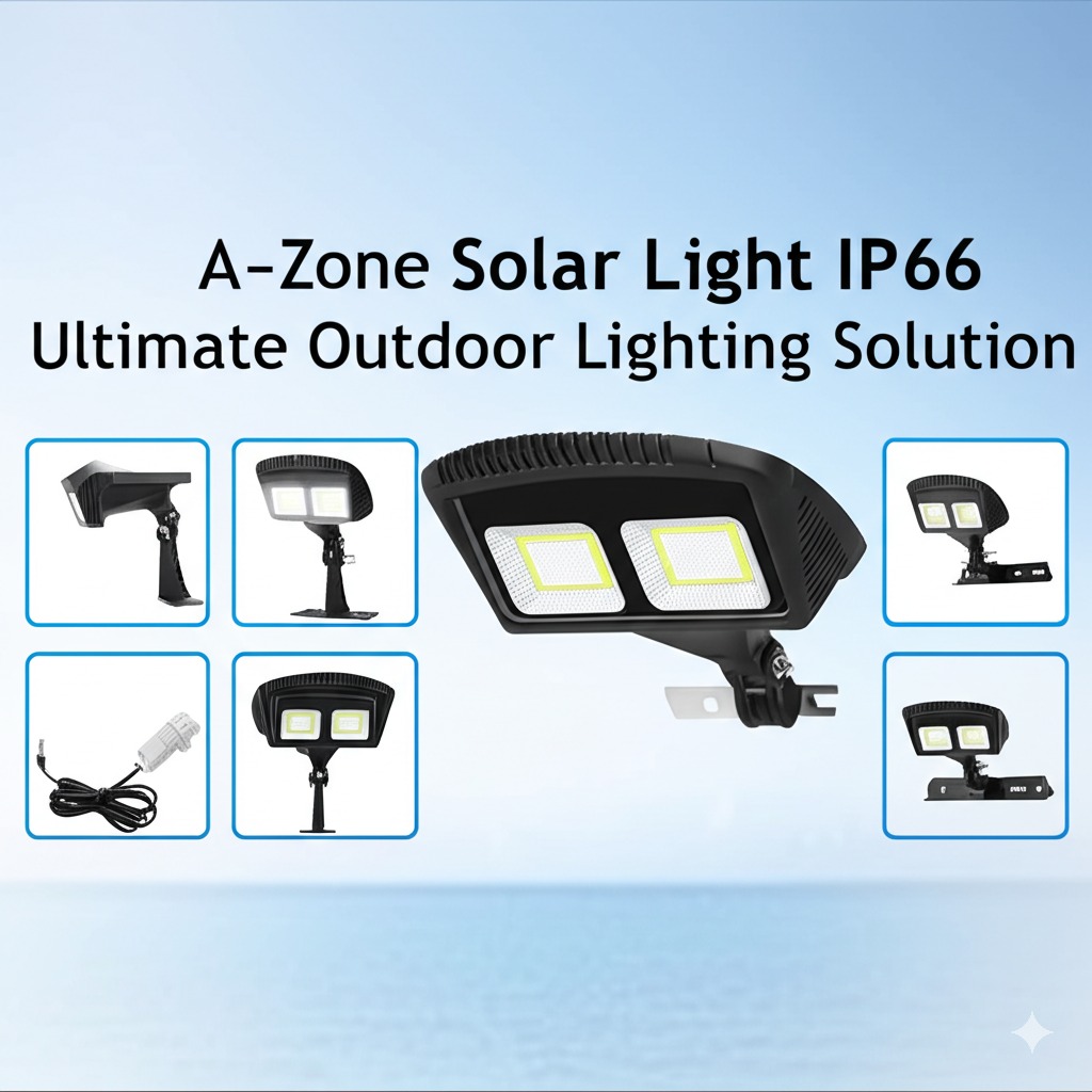 A-Zone Solar Light IP66: The Ultimate Outdoor Lighting Solution ...
